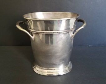 Silver ice bucket | Etsy