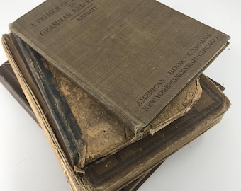 Vintage school book | Etsy