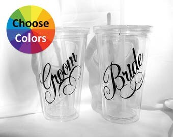 Wedding vinyl decals | Etsy