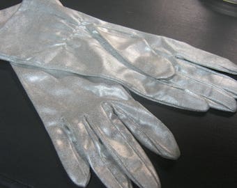 Metallic gloves | Etsy