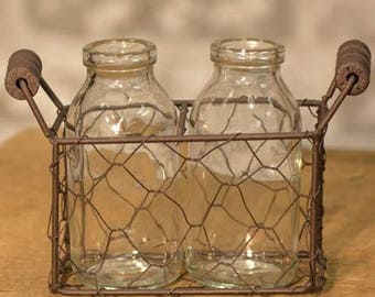 Chicken wire basket | Etsy