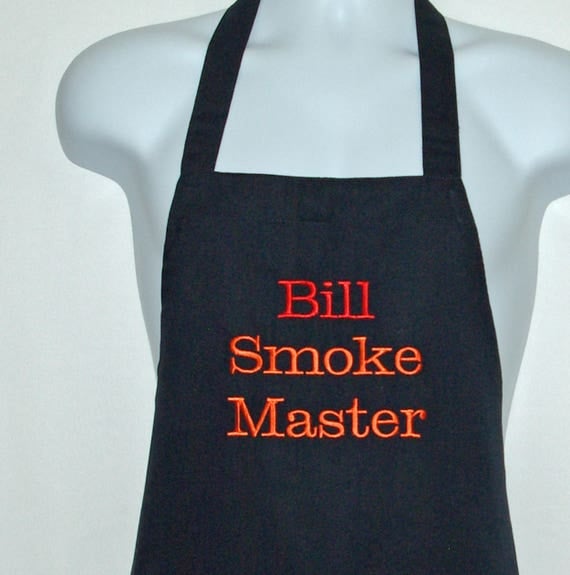 Smoke Master Apron Smoke Pit Cooker Meat Smoker Custom