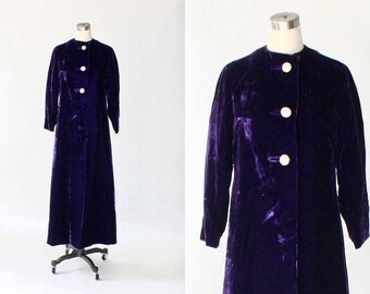 Velvet opera coat | Etsy