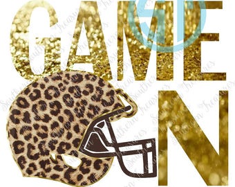 Glitter football | Etsy