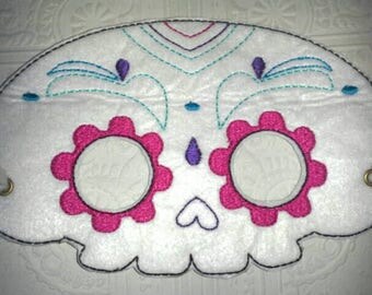 Sugar skull mask | Etsy