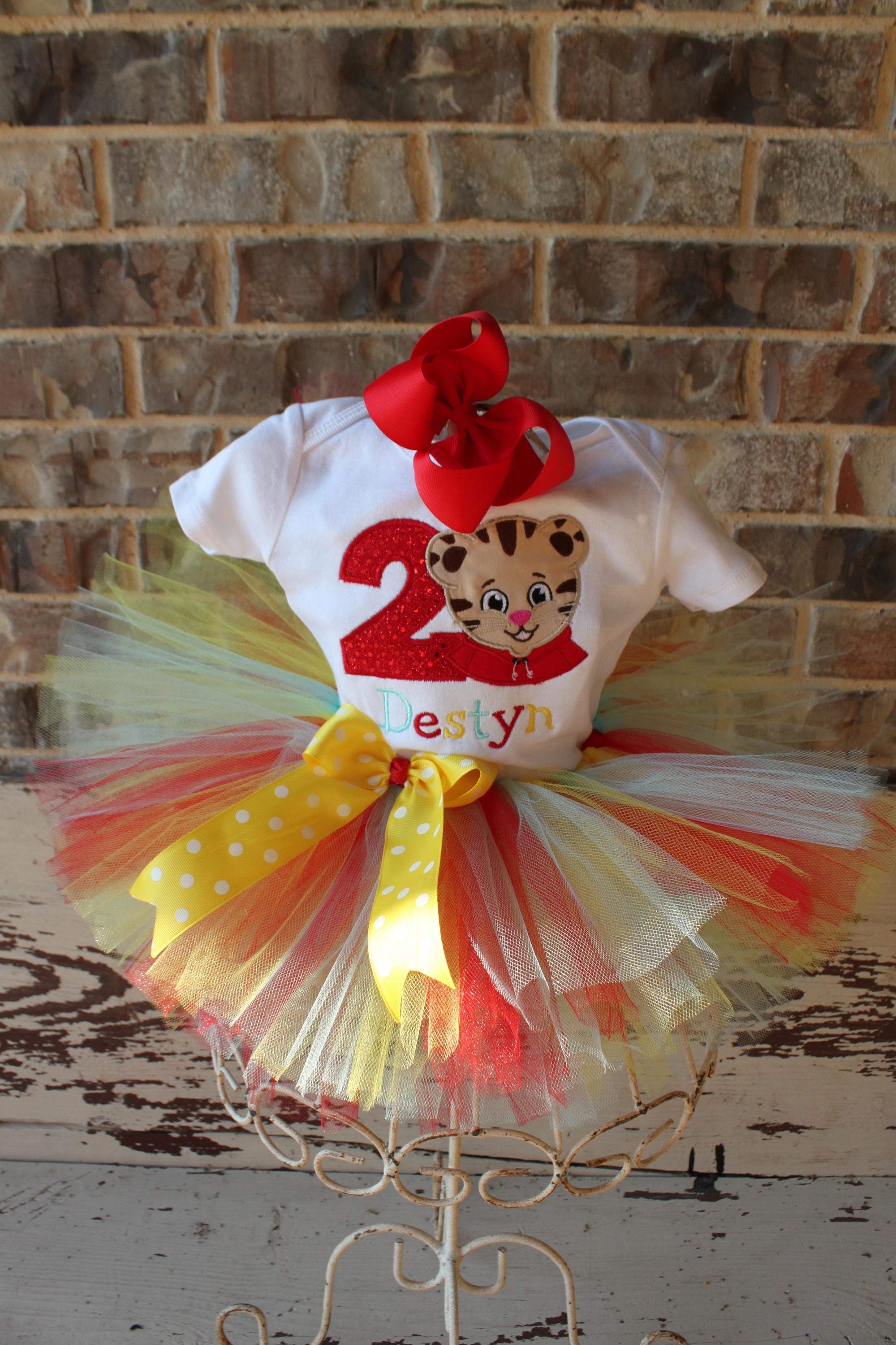 Tiger named Daniel Tutu set