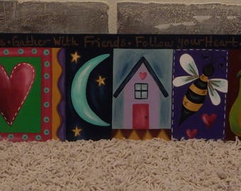 Whimsical folk art | Etsy