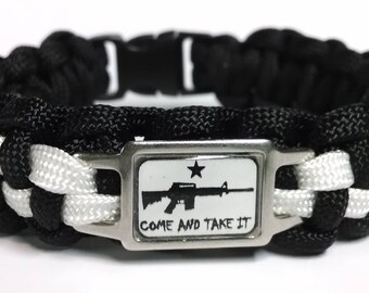 2nd Second Amendment Support Paracord Survival Bracelet 2A