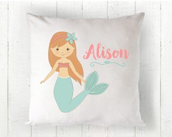 Mermaid pillow | Etsy