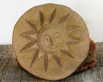 Ceramic sun face | Etsy