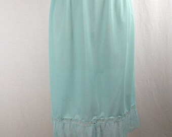 Blue half slip | Etsy