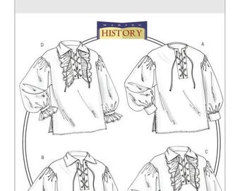 Poet shirt pattern | Etsy