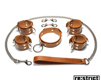 Leather restraints | Etsy