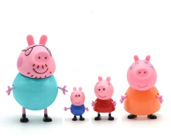 Peppa pig family | Etsy