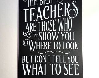 Teacher poster | Etsy