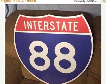 Interstate sign | Etsy