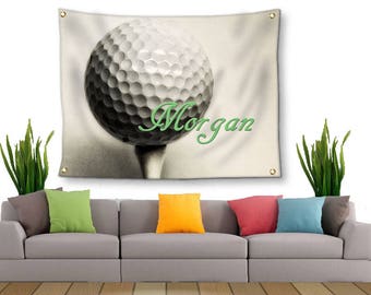 Golf tapestry | Etsy