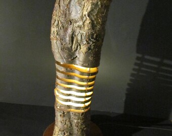 Handmade wood lamp | Etsy