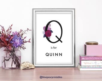 Baby name quinn | Etsy