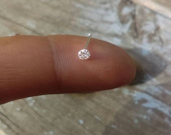 Tiny nose ring | Etsy