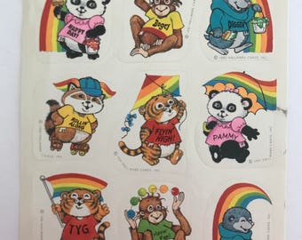 Hallmark stickers | Etsy