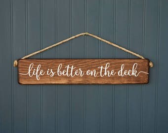 Deck signs | Etsy