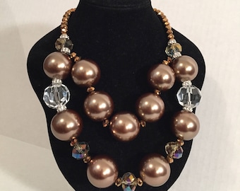 Big gaudy jewelry | Etsy