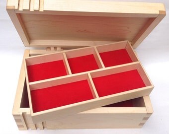 Maple wood box | Etsy