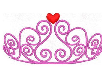 Princess embroidery | Etsy