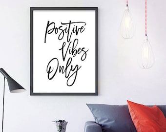 Positive vibes | Etsy