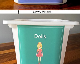 Toy bin labels | Etsy