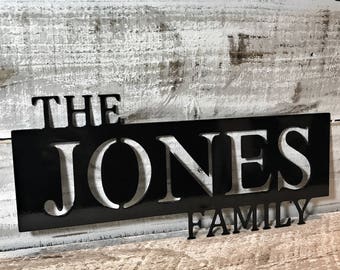 Custom metal sign | Etsy