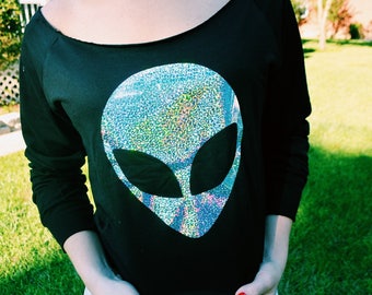 Alien crop top | Etsy