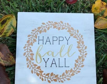 Fall porch signs | Etsy