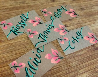 Custom name cards | Etsy