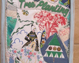 Folk art quilts | Etsy