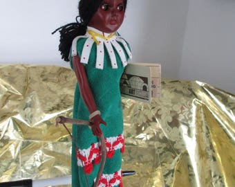 Vintage indian dolls | Etsy