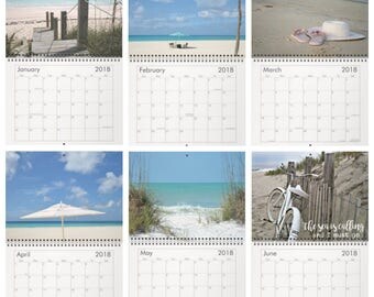 Ocean wall calendar | Etsy