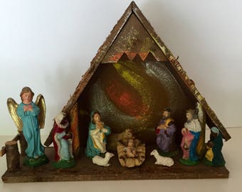 Italian nativity set | Etsy