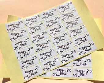 Happy mail stickers | Etsy