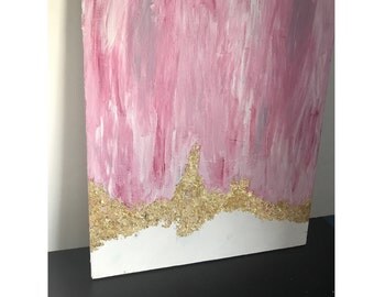 Gold foil art | Etsy