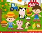 Farm Animals- Digital Stamps by Pixel Paper Prints | Catch My Party